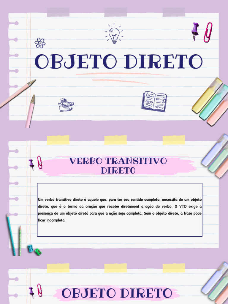 Objeto Direto | PDF