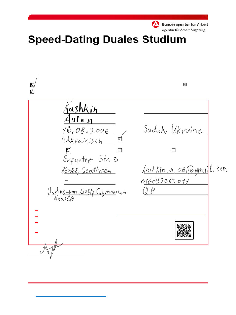 2024 SD Anmeldung Anton Kashkin | PDF