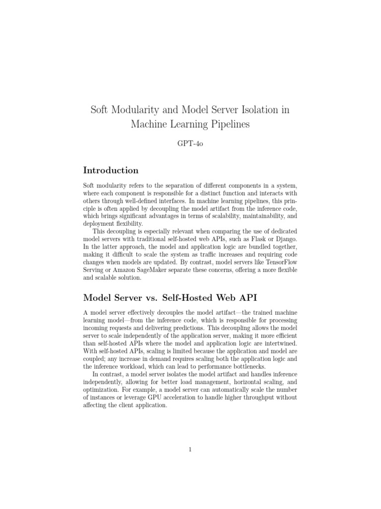 Soft Modularity | PDF