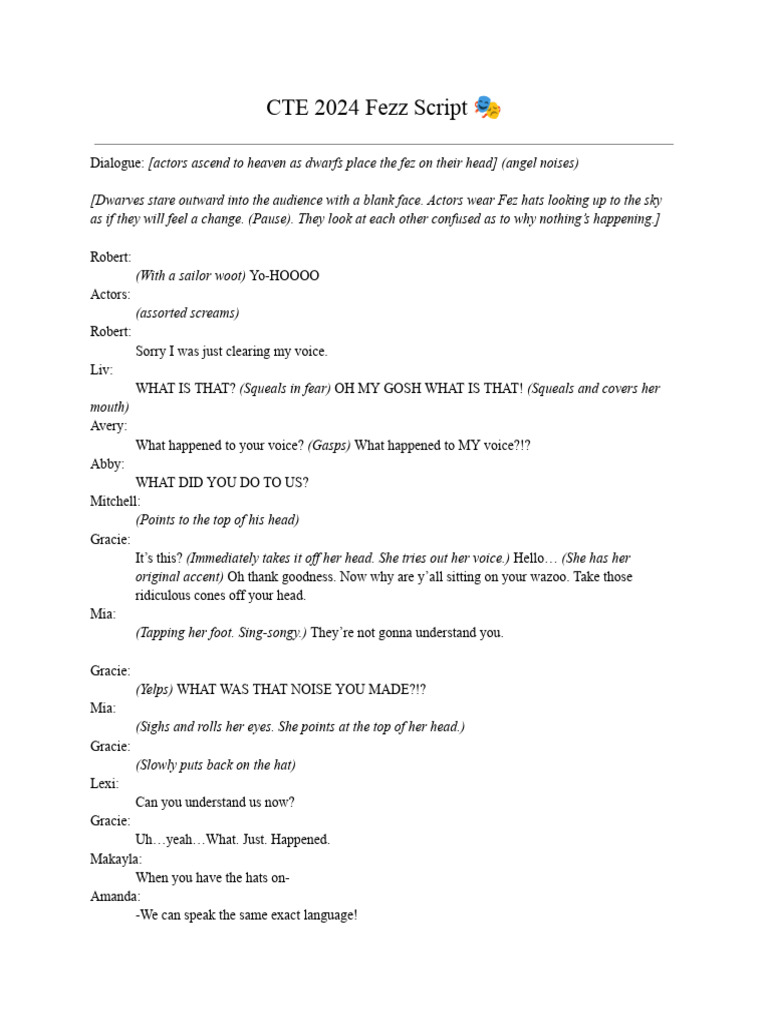 CTE 2024 Fezz Script ? | PDF