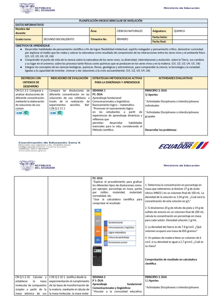 Quimica 2do Nivelación 2024 Pdf