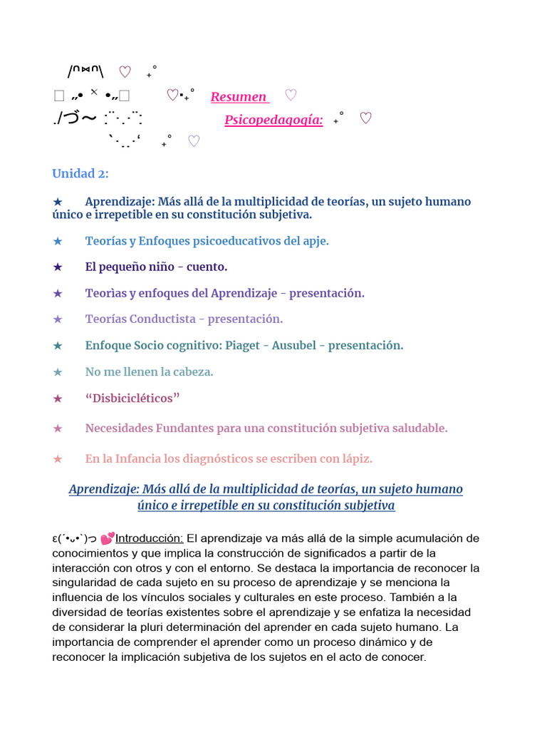 Resumen Psicope! | PDF