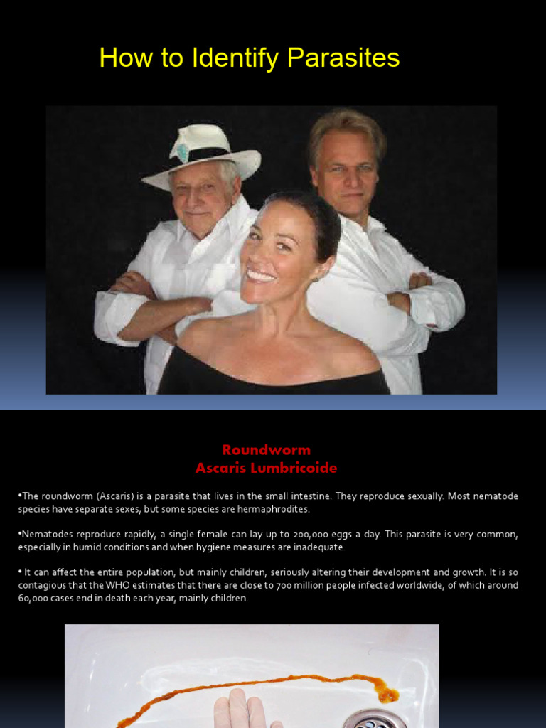 How To Identify Parasites | PDF