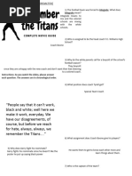 Leadership Lessons in Remember the Titans | PDF