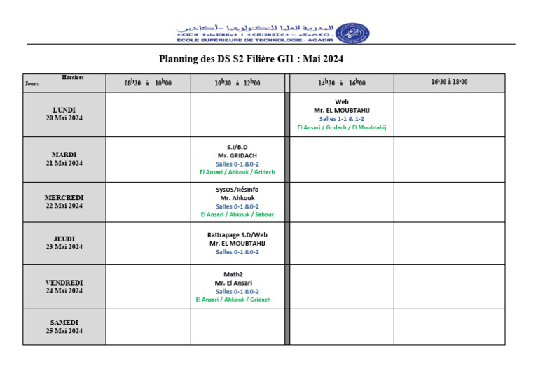 DS2 - S2 - Gi1 Dut 2023-2024 | PDF