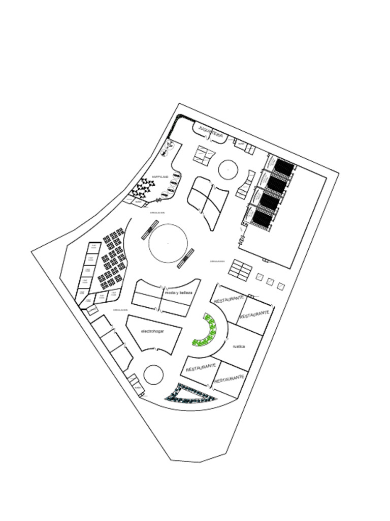 Plano Centro Comercial en PDF | PDF