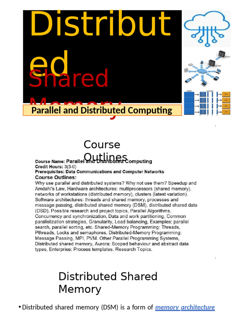 PDC 10- Distributed Shared Memory | PDF PDC 10- Distributed Shared Memory | PDF