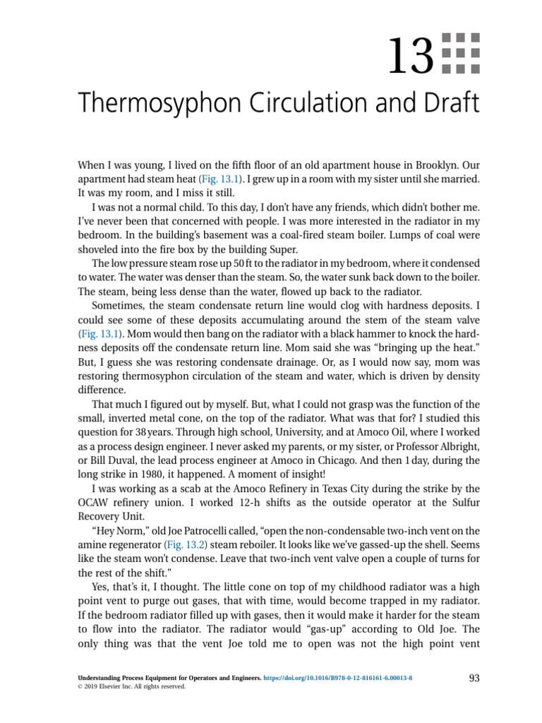 Thermosyphon Circulation and Draft | PDF