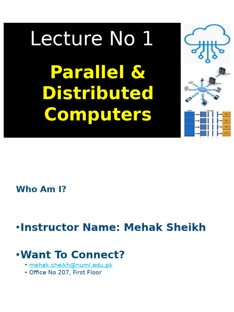 PDC 1 - PD Computing Introduction | PDF