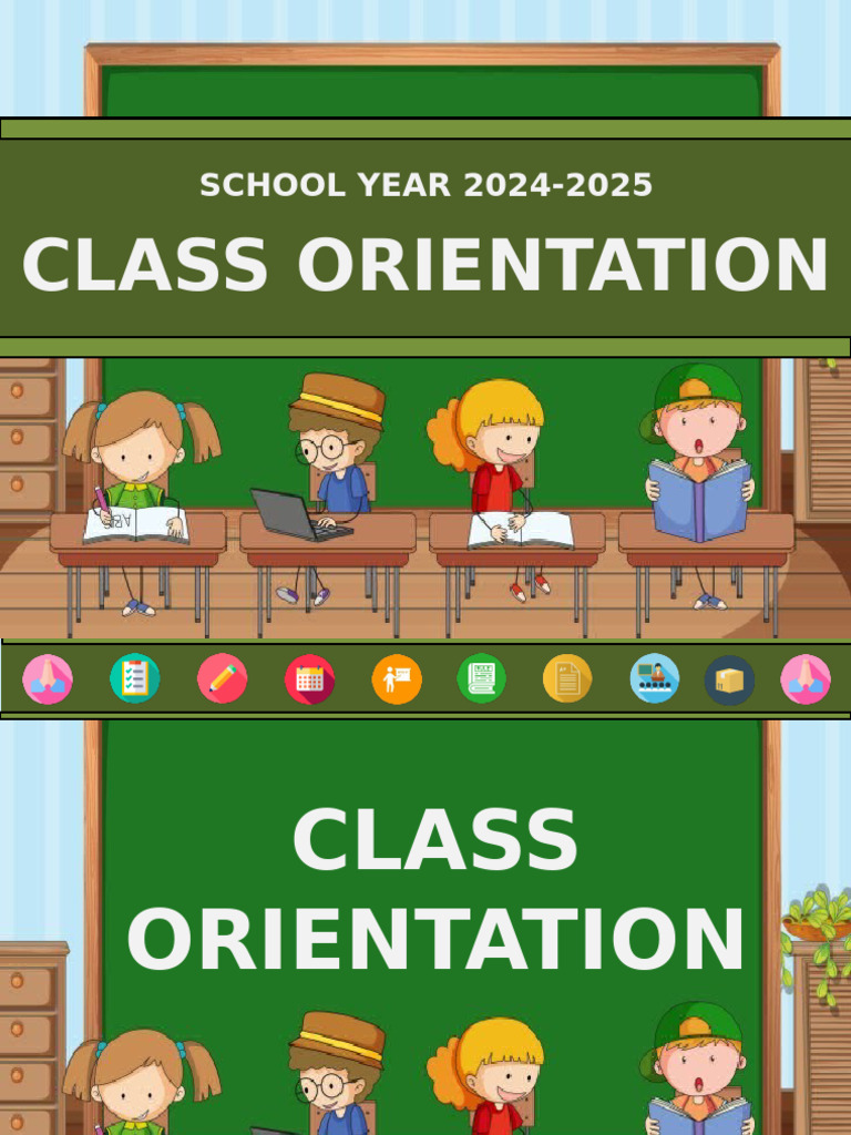 Class Orientation | PDF | Teachers | Language Arts & Discipline