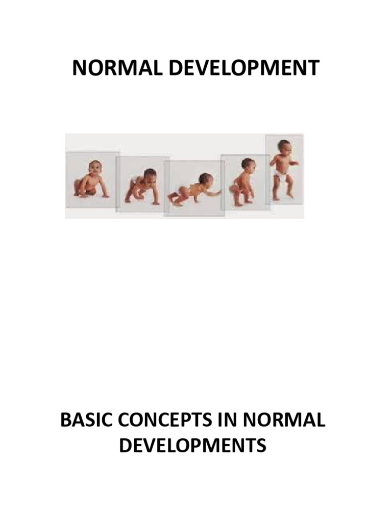 Normal Development | PDF