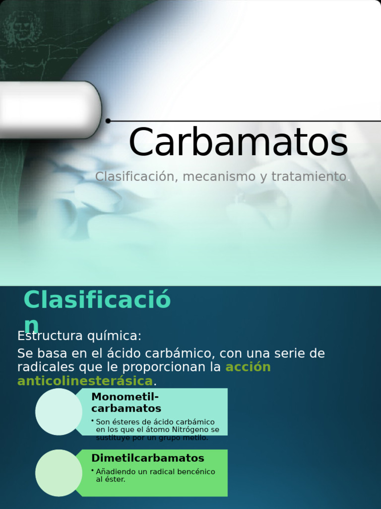 Carbamatos | PDF