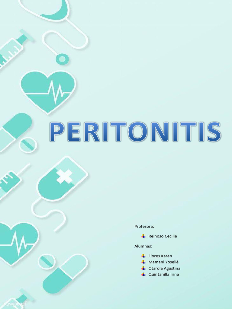 PERITONITIS | PDF