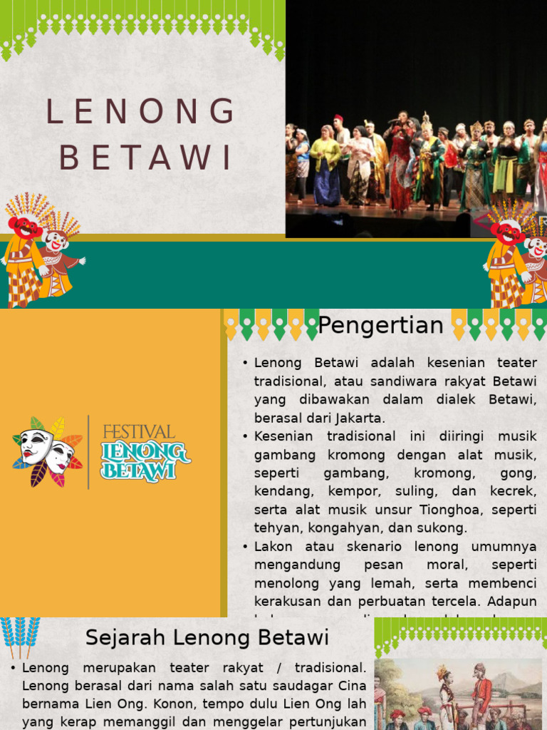 Lenong Betawi | PDF