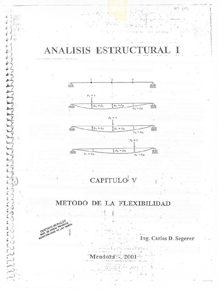Analisis Estructural 1 - Unidad 5 | PDF