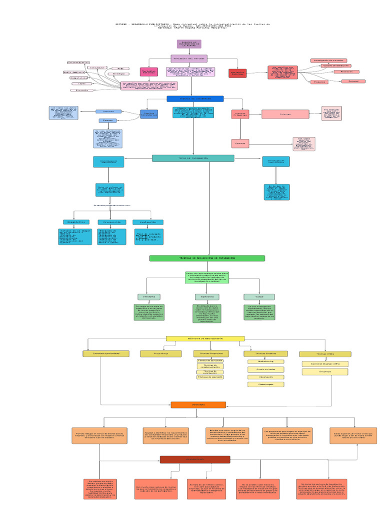 Mapa Conceptual Sobre La Conceptualización de Las Fuentes de ...