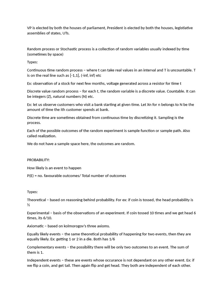 Prob And Statistics Pdf