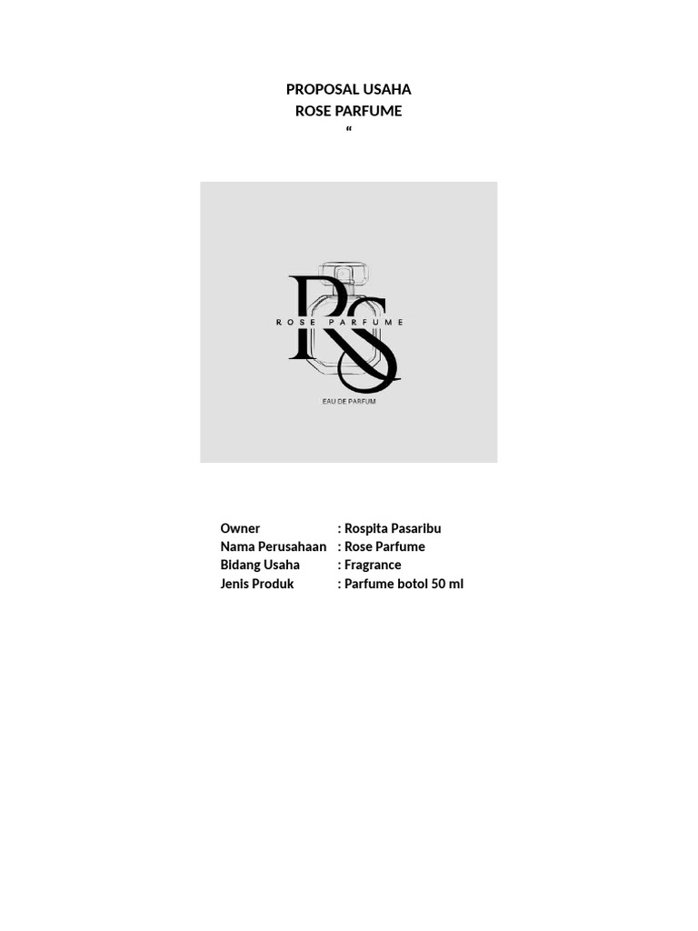 PROPOSAL USAHA | PDF