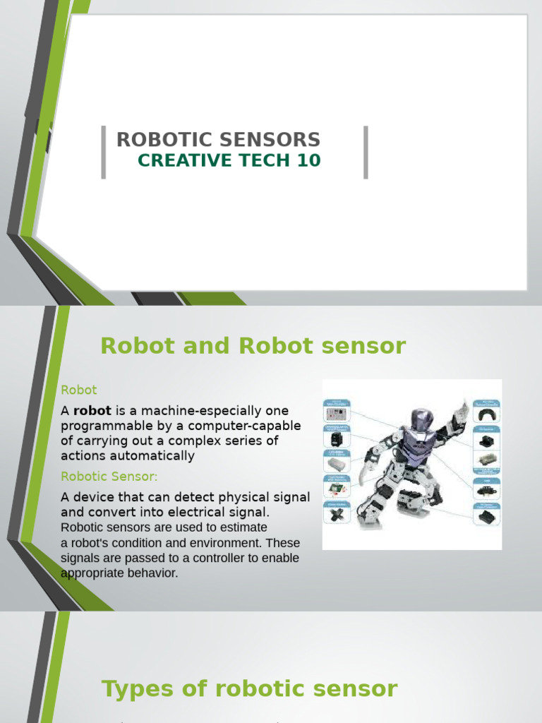 Robotic Sensor | PDF