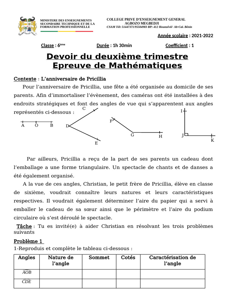 TD Maths | PDF