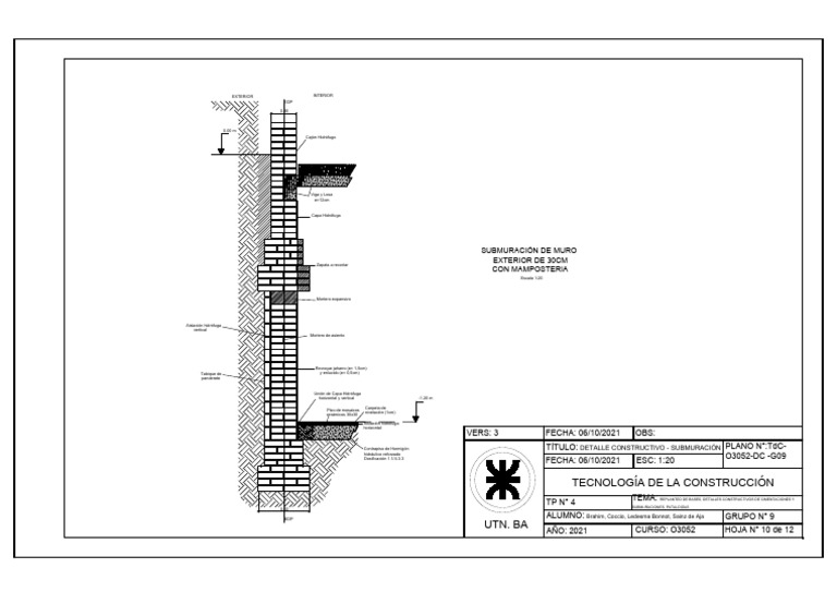 TP 4 Constru Submuracion V3 | PDF