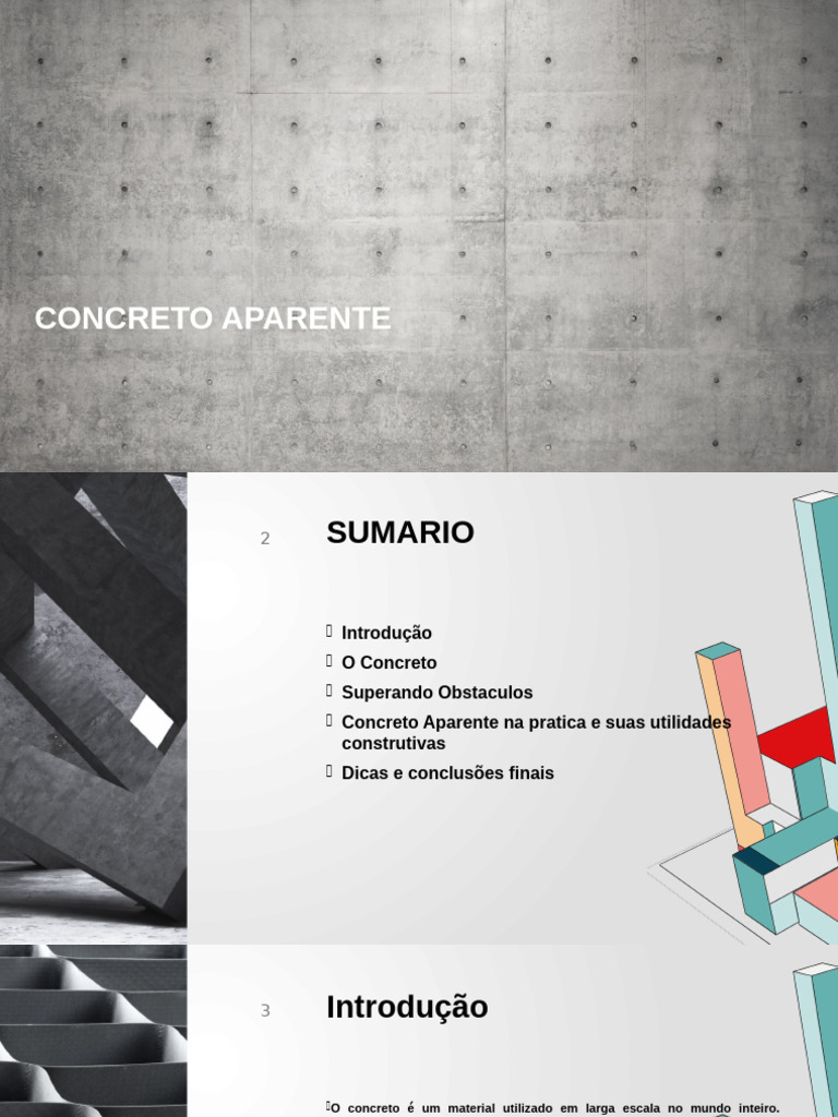 Vantagens do Concreto Aparente na Construção | PDF | Concreto | Cimento