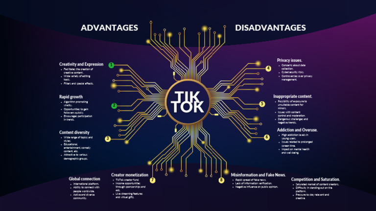 Mind Map About Tiktok Ventura | PDF