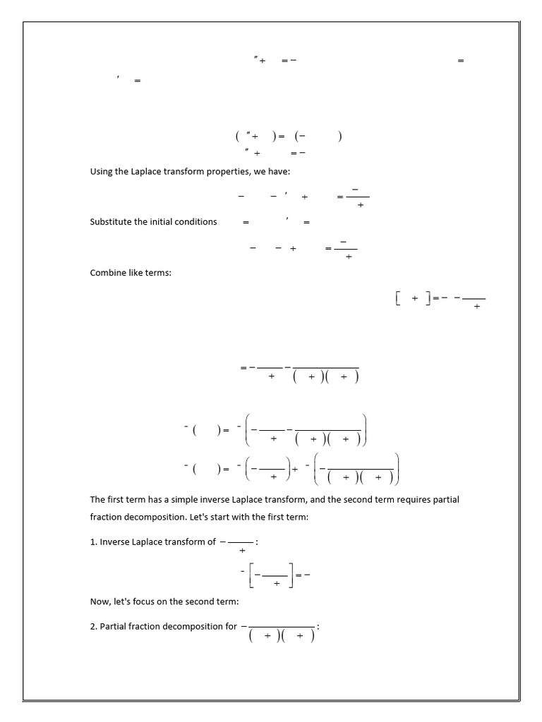 Consider The Differential Equation Solve | PDF