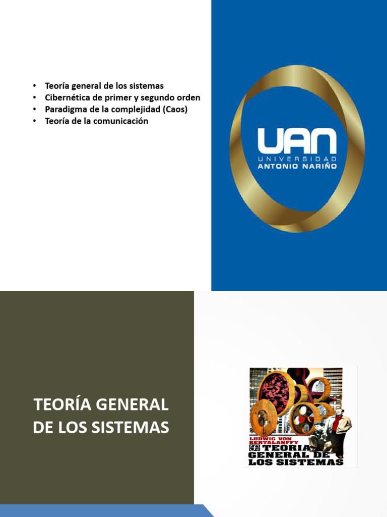 Teoría General de Los Sistemas | PDF