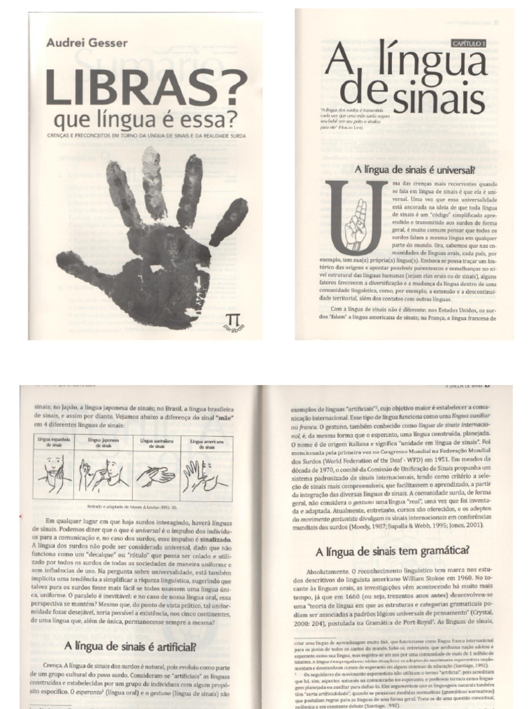 (Gesser, 2009) - A Língua de Sinais Desmistificando A Surdez Mitos e ...