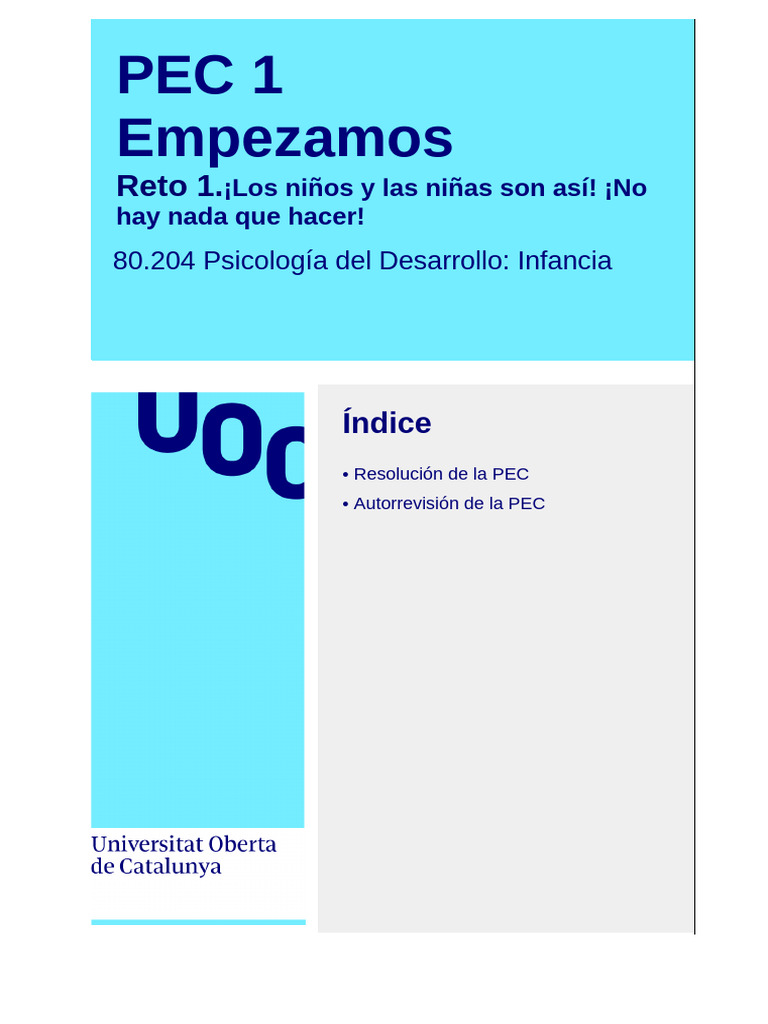 Plantilla Entrega PEC1 2n Semestre 2023-24 | PDF