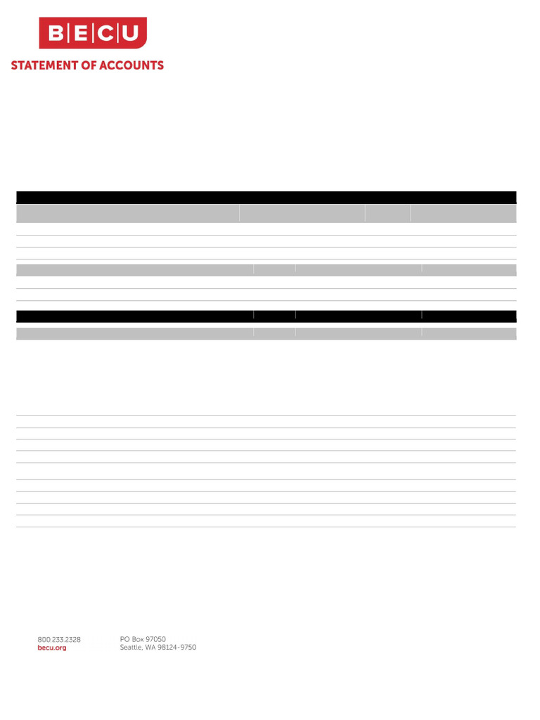 USA BECU Statement 4 Pages | PDF