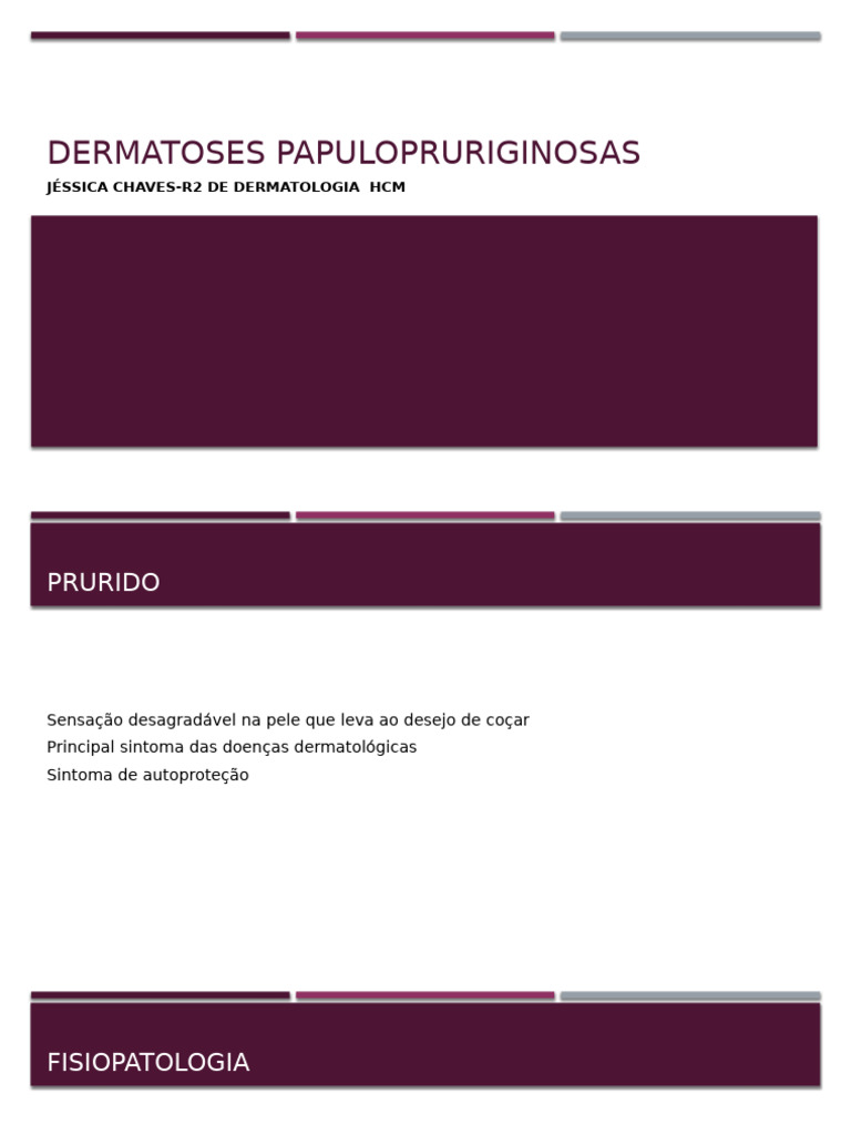 Dermatoses Papulopruriginosas | PDF