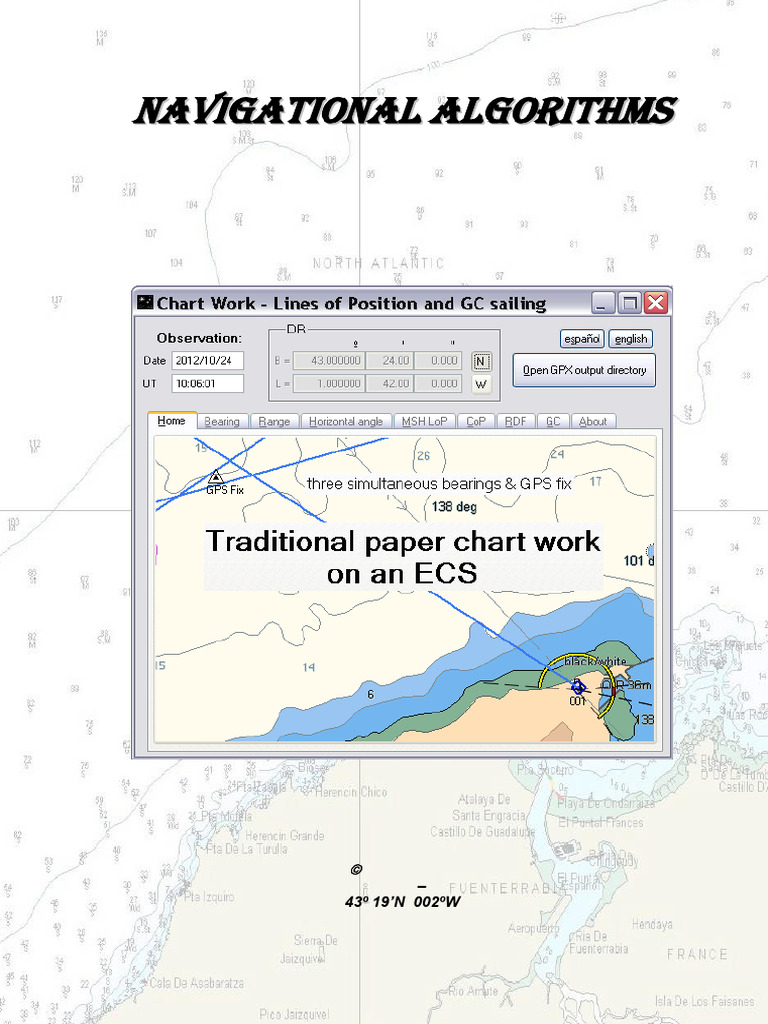 2 - Software Navigational Algorithms - Chartwork | PDF
