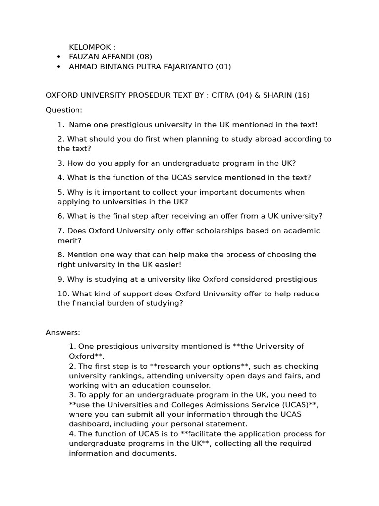 Prosedur Text Fauzan Dan Bintang | PDF | Academic Institutions | Travel