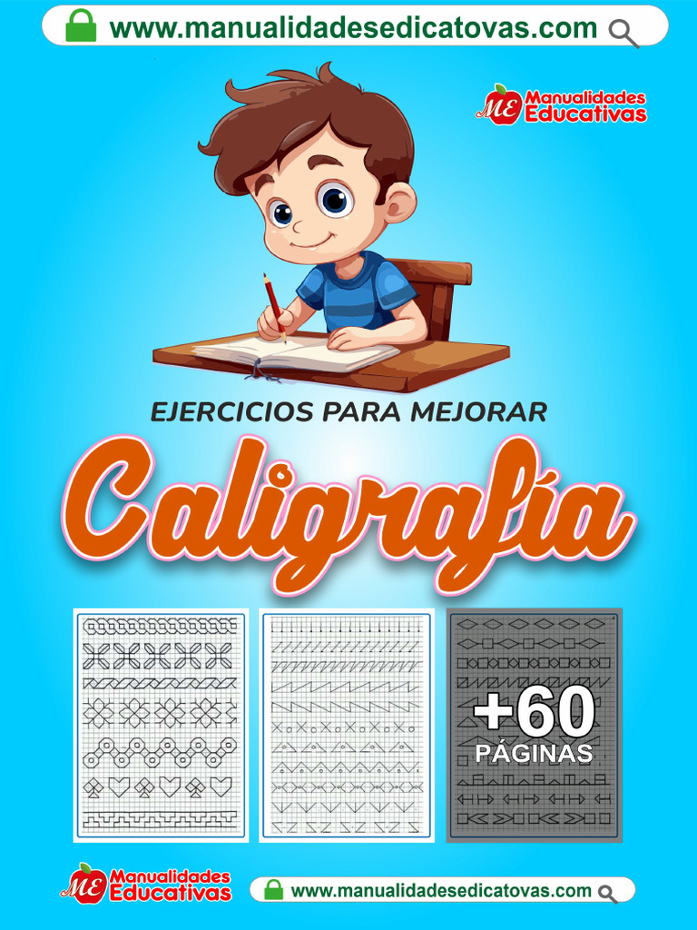 Ejercicios para Mejorar La Caligrafía - Trazos | PDF