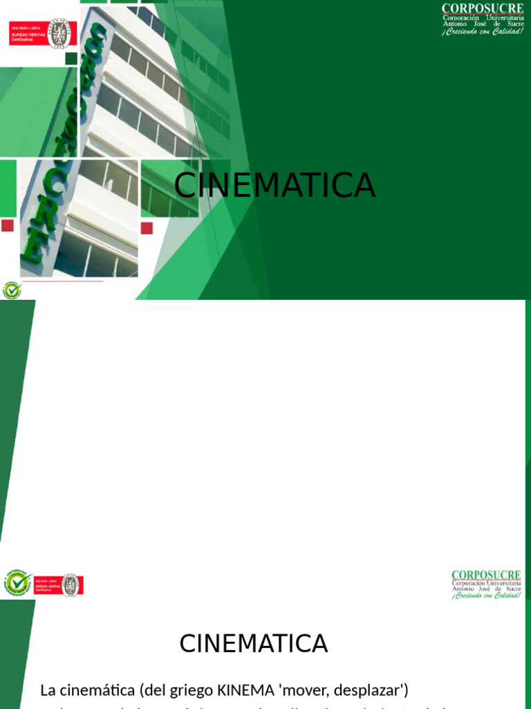 CINEMATICA | PDF