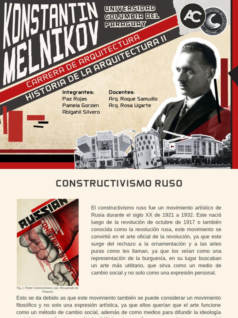 Kauchuk Factory Club y Constructivismo Ruso | PDF