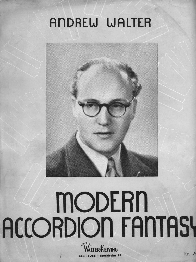 Andrew Walter - Modern Accordion Fantasy - Fantaisie Moderne Pour ...