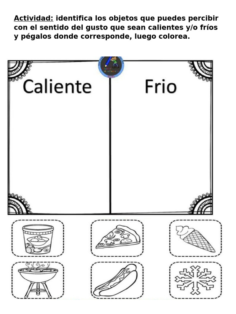 Actividad Frio Caliente | PDF