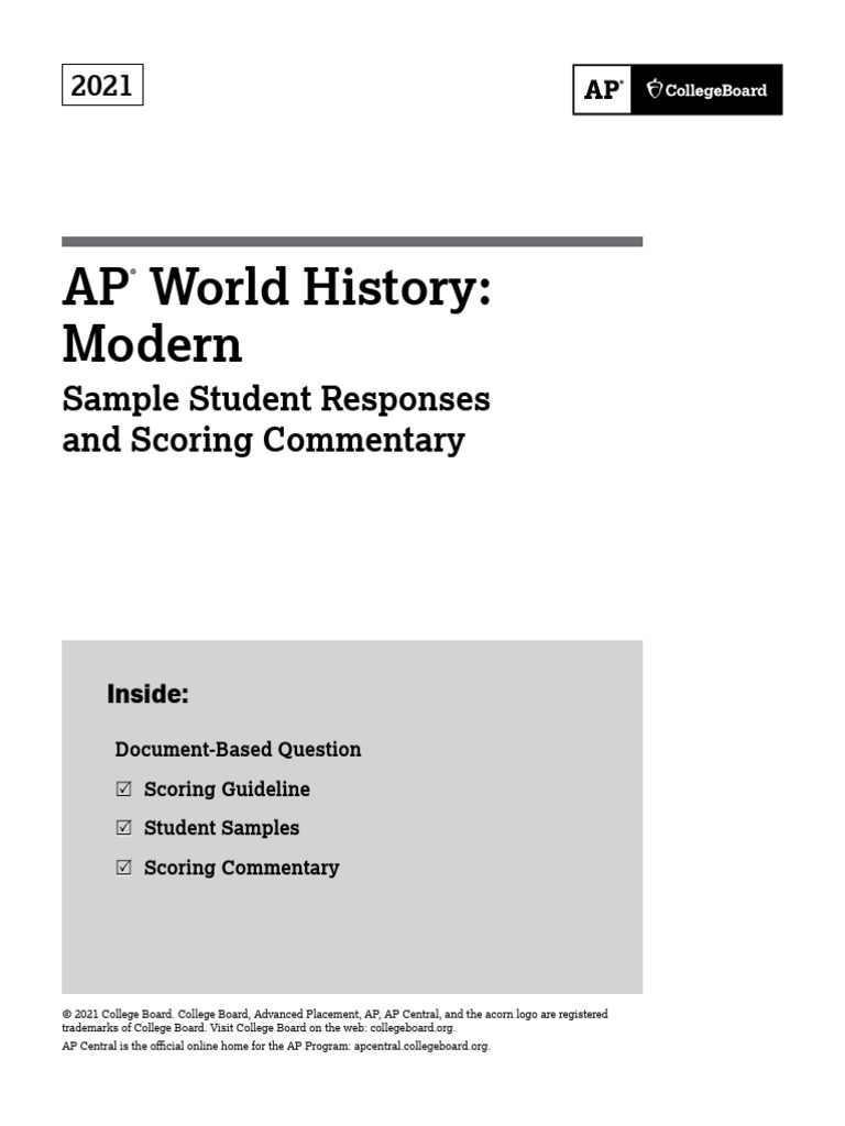 Ap21 Apc World History DBQ | PDF | Latin America | Mexico