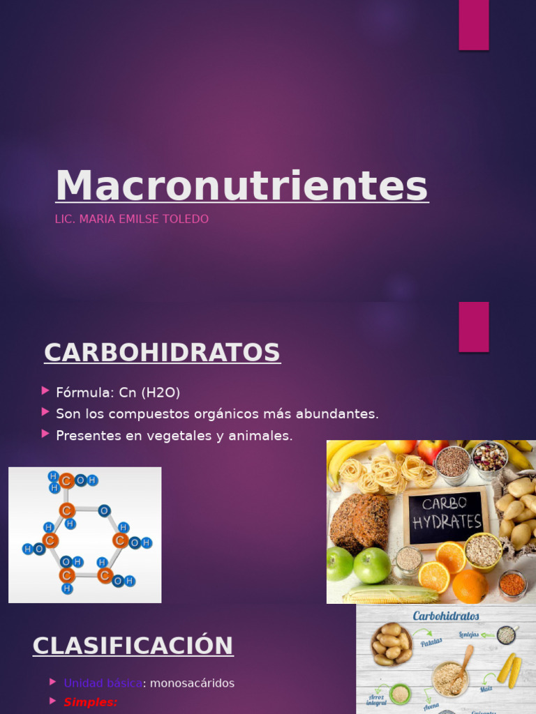 Macronutrientes | PDF