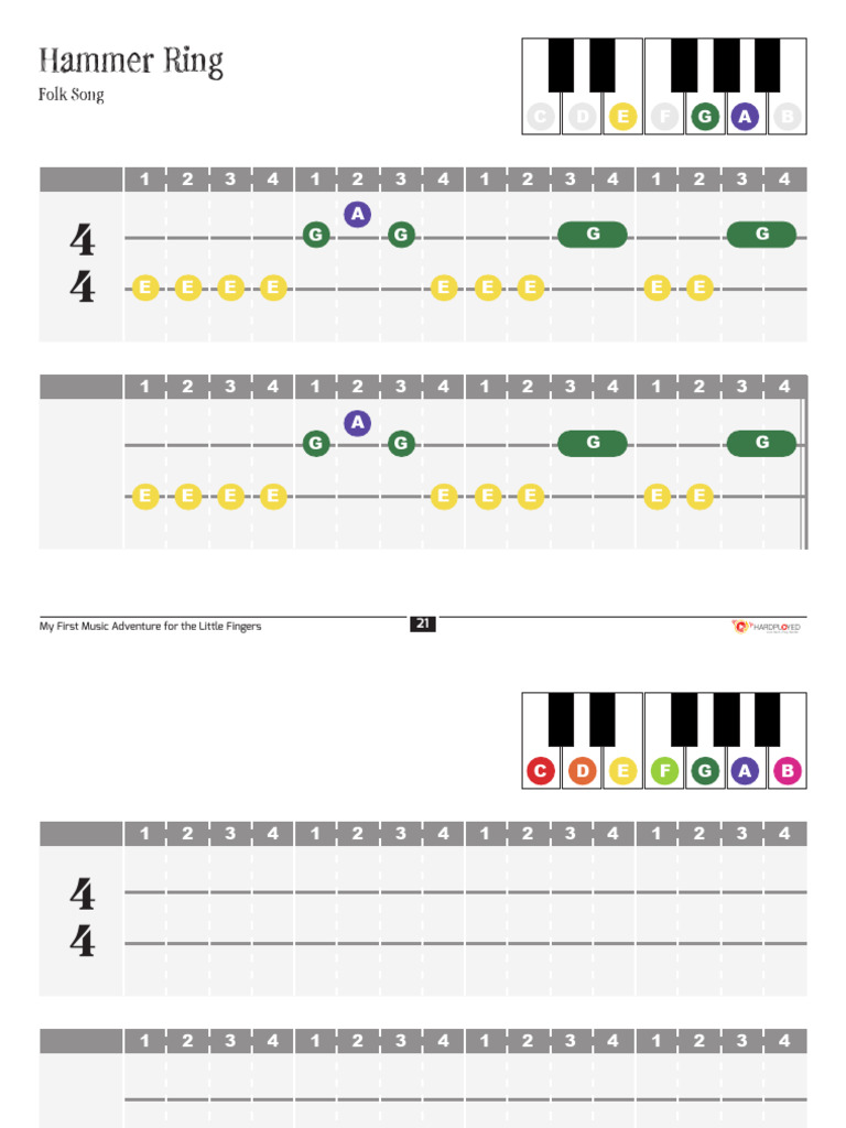 American Folk Song Hammer Ring | PDF