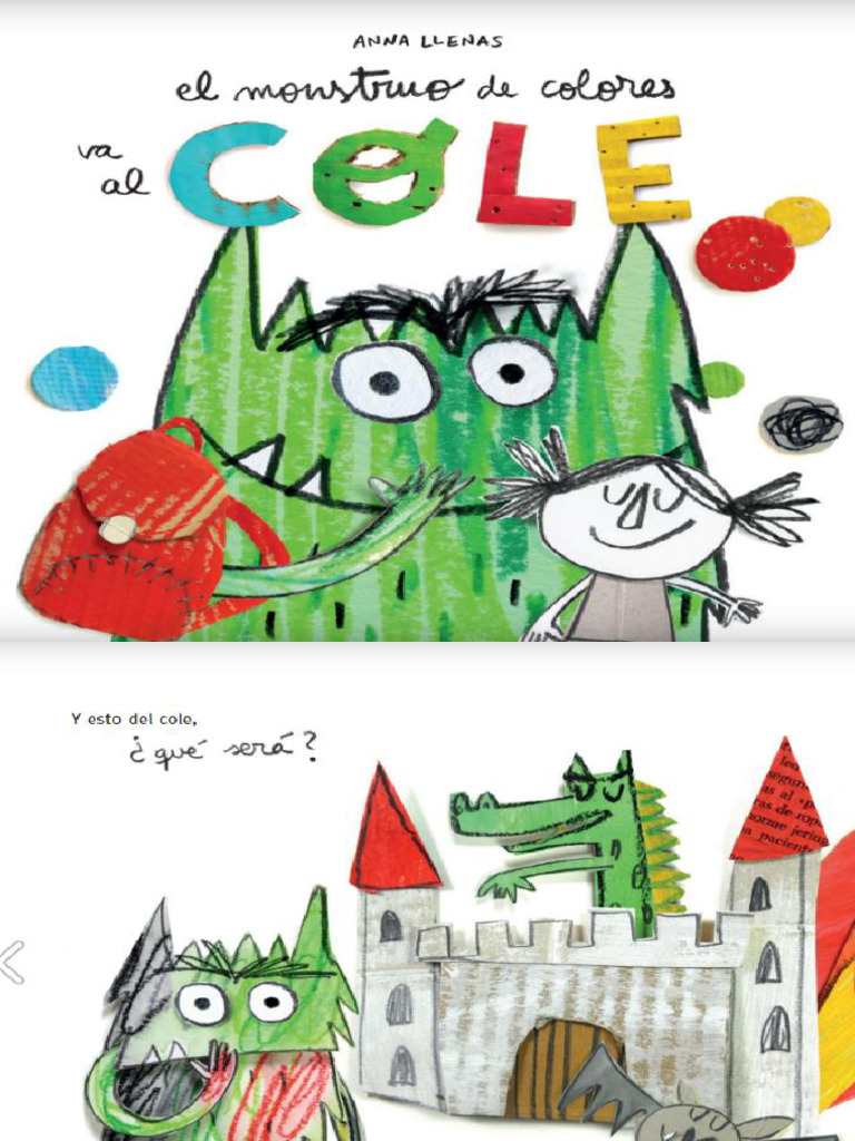 CUENTO- EL MONSTRUO DE COLORES VA AL COLE | PDF