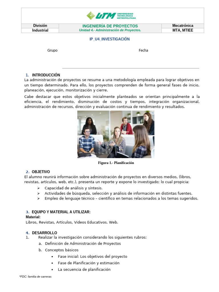 IP U4 Investigación | PDF