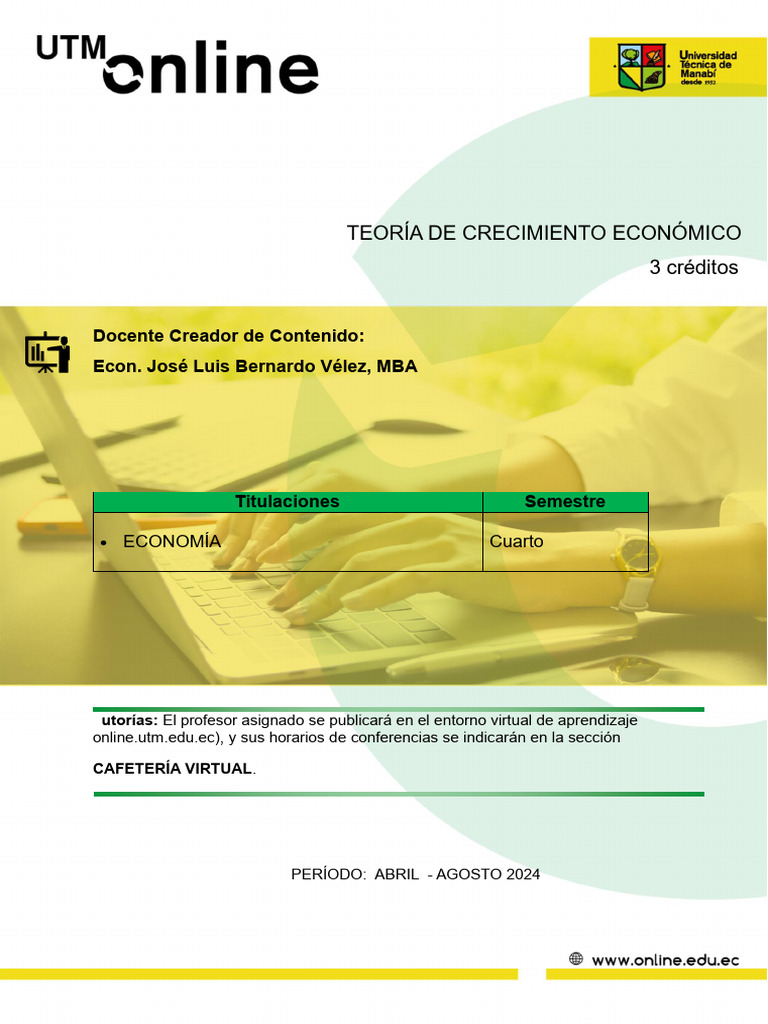 Compendio Unidad 4 Teorias de Crecimiento Economico | PDF