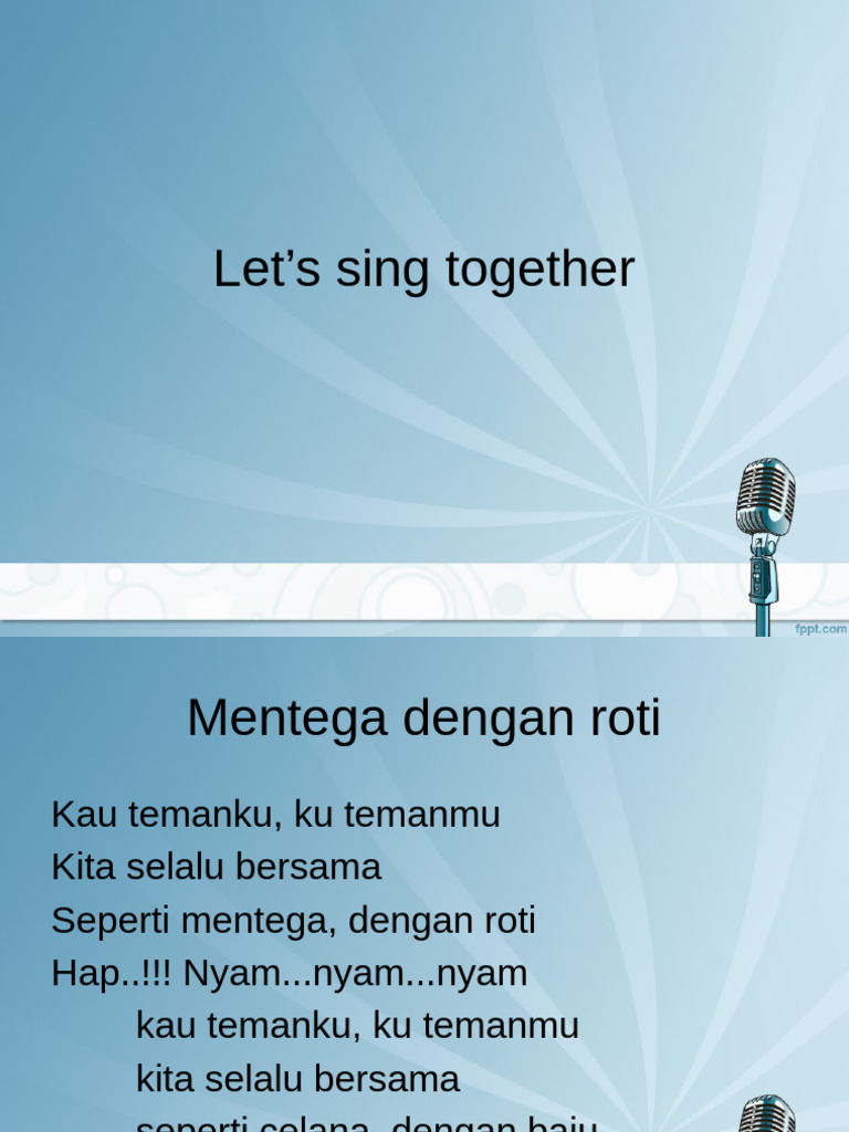 Let's Sing Together | PDF