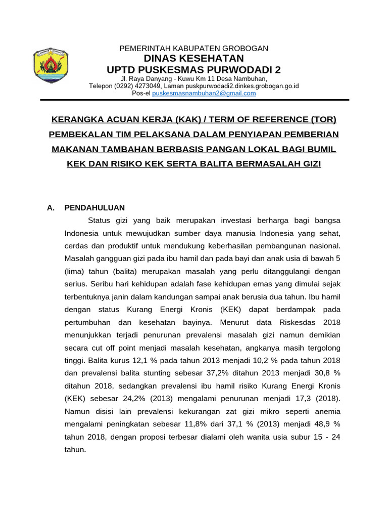 1.1.kak Pembekalan Tim PMT TH.2025 | PDF
