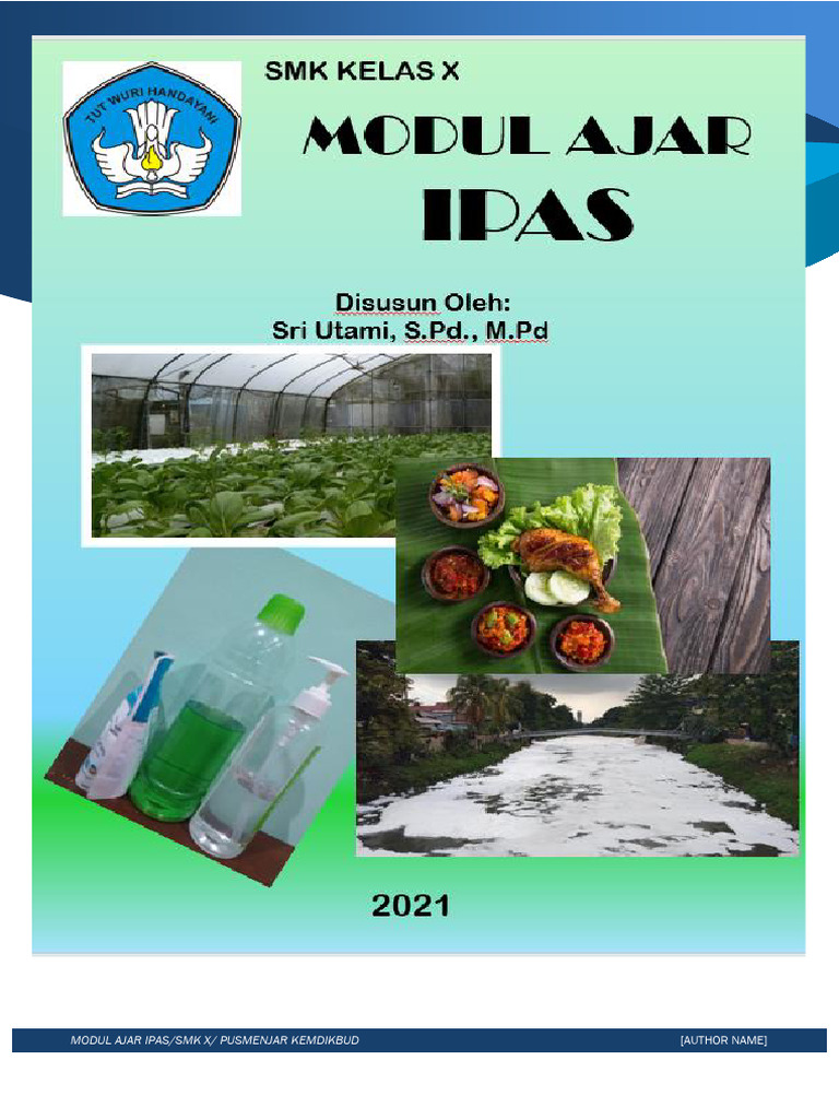 Modul Ajar SMK Projek IPAS Kelas X | PDF