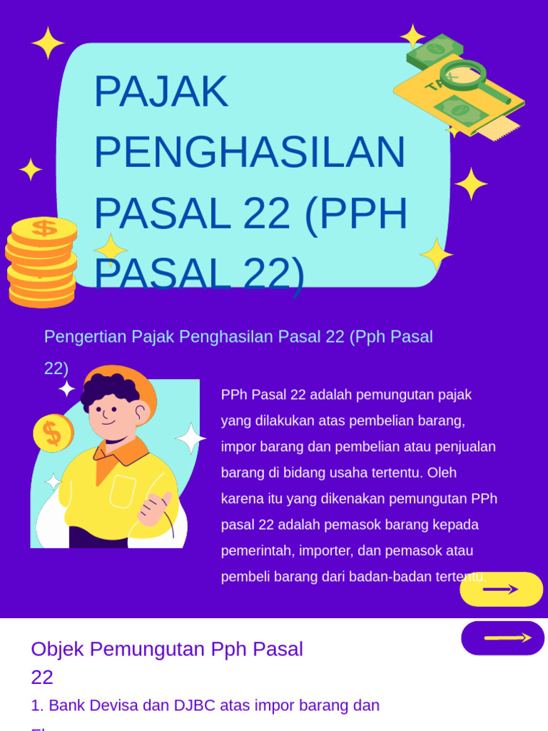 Pajak PPH Pasal 22 | PDF